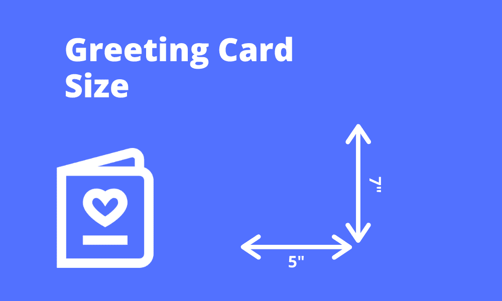 Greeting Card Size