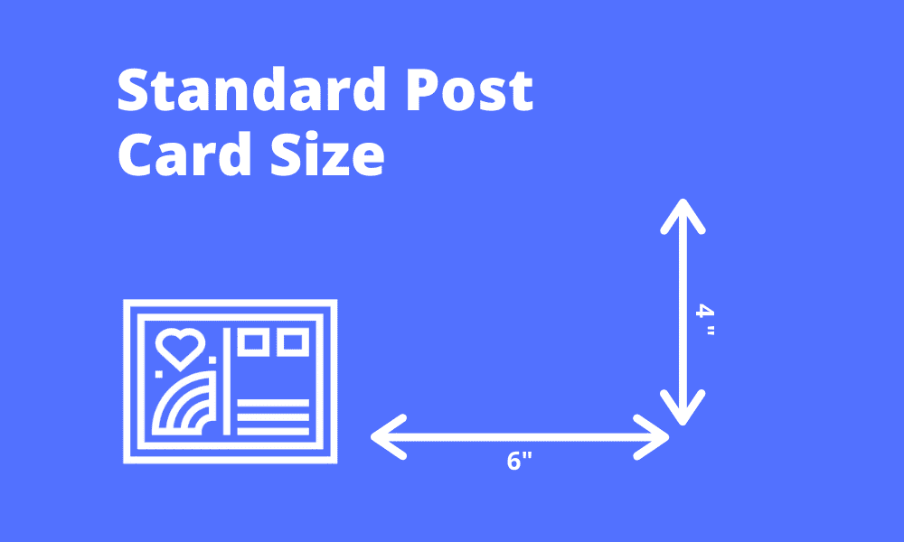Standard PostCard Size
