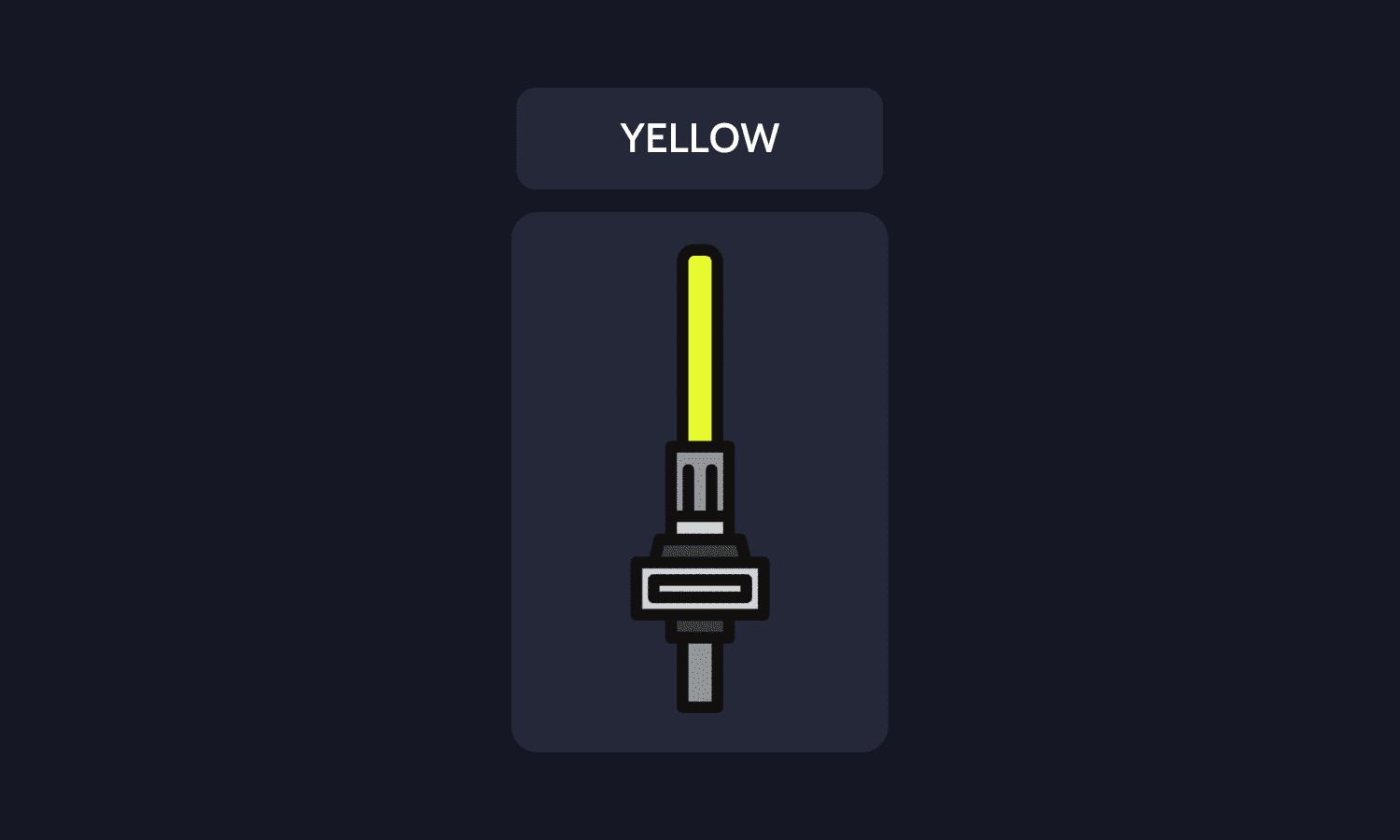 +10 Lightsaber Colors in Star Wars Universe - Eggradients.com