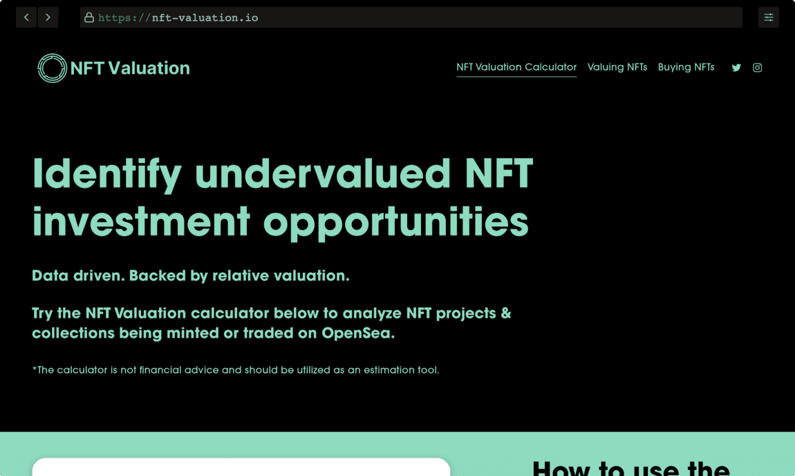 Best 5 NFT Value Estimator Tools - Eggradients.com