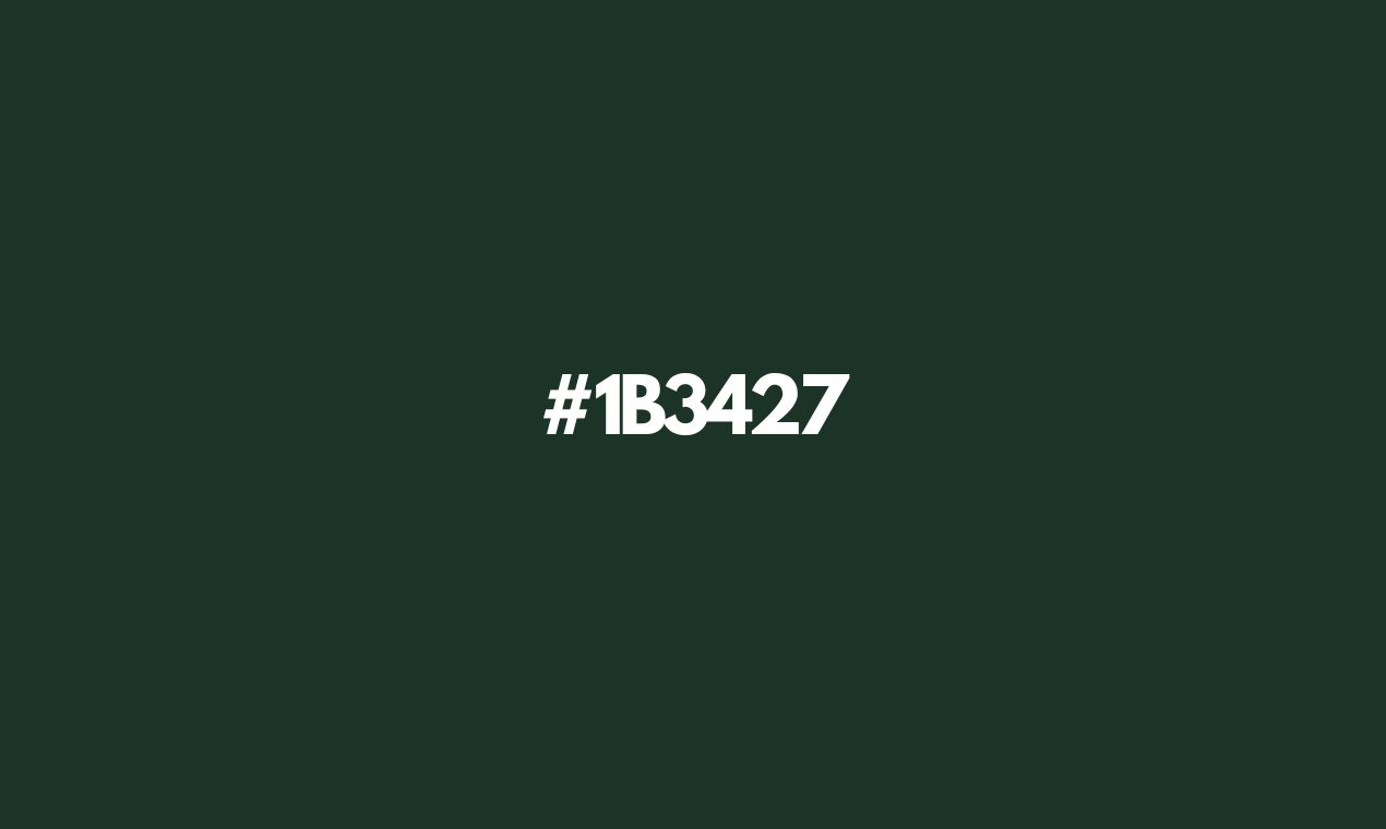 +30 Dark Green Colors With HEX Codes - Eggradients.com