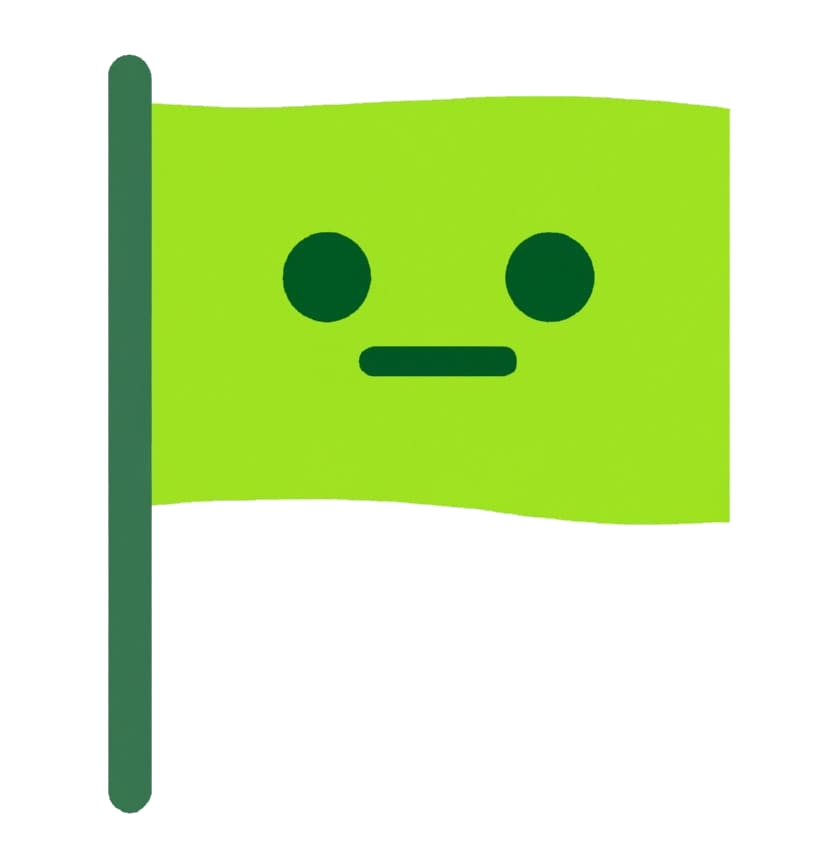 Green Flag Emoji & Other +30 Flag Emojis Contains Green Color ...