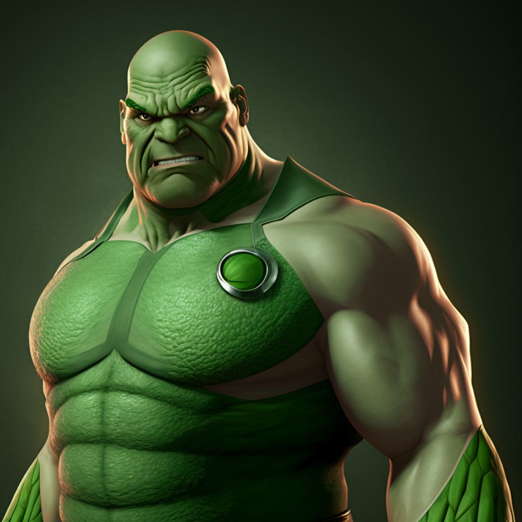 +30 Green Cartoon Characters Explained - Eggradients.com