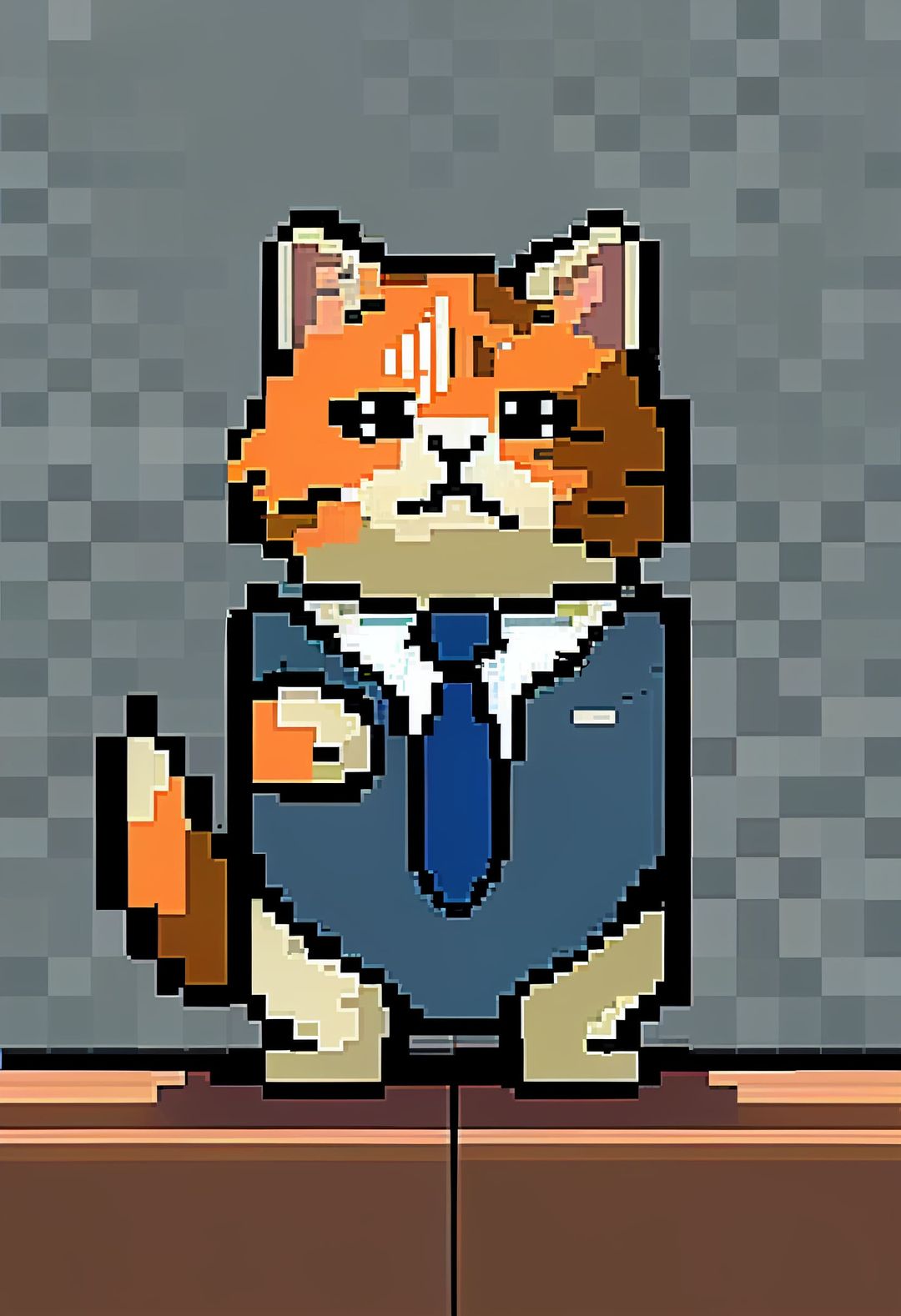 +30 Cat Pixel Art: High-Resolution Free Images - Eggradients.com