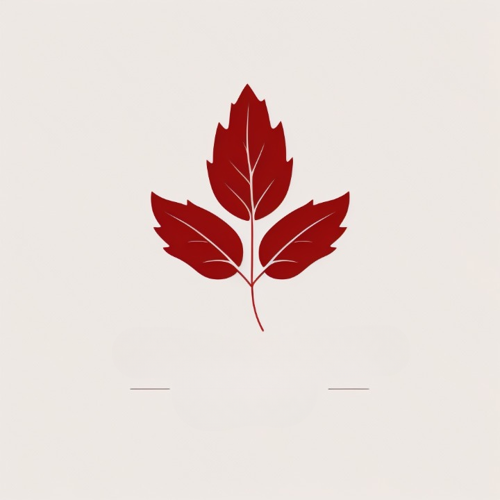 +20 Red Leaf Logo: Free to USE Designs - Eggradients.com