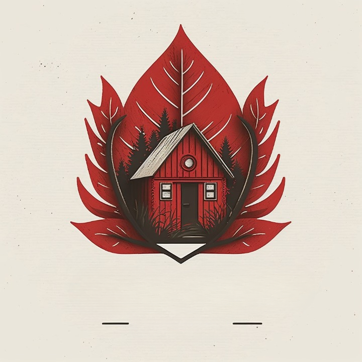 +20 Red Leaf Logo: Free to USE Designs - Eggradients.com