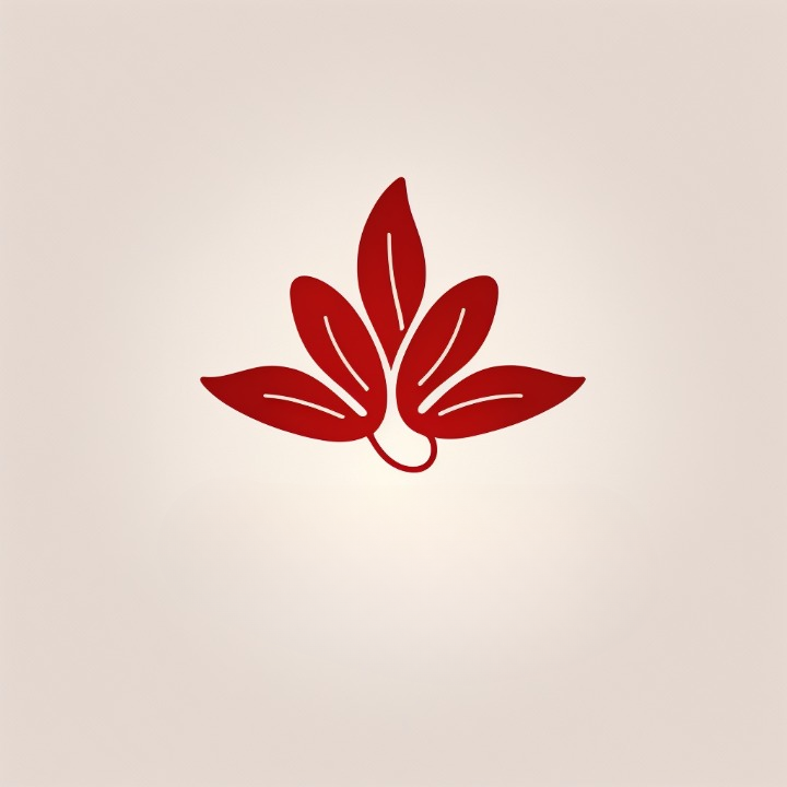 +20 Red Leaf Logo: Free to USE Designs - Eggradients.com