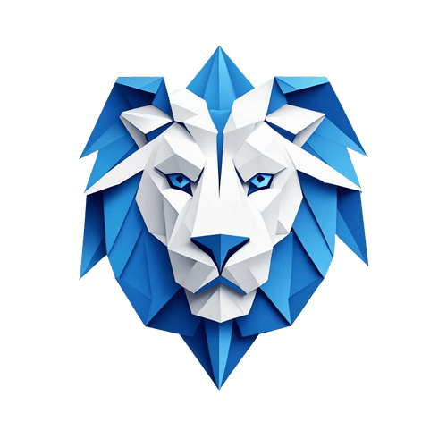 +50 Blue Lion Logo: Free to Use and Transparent Background ...