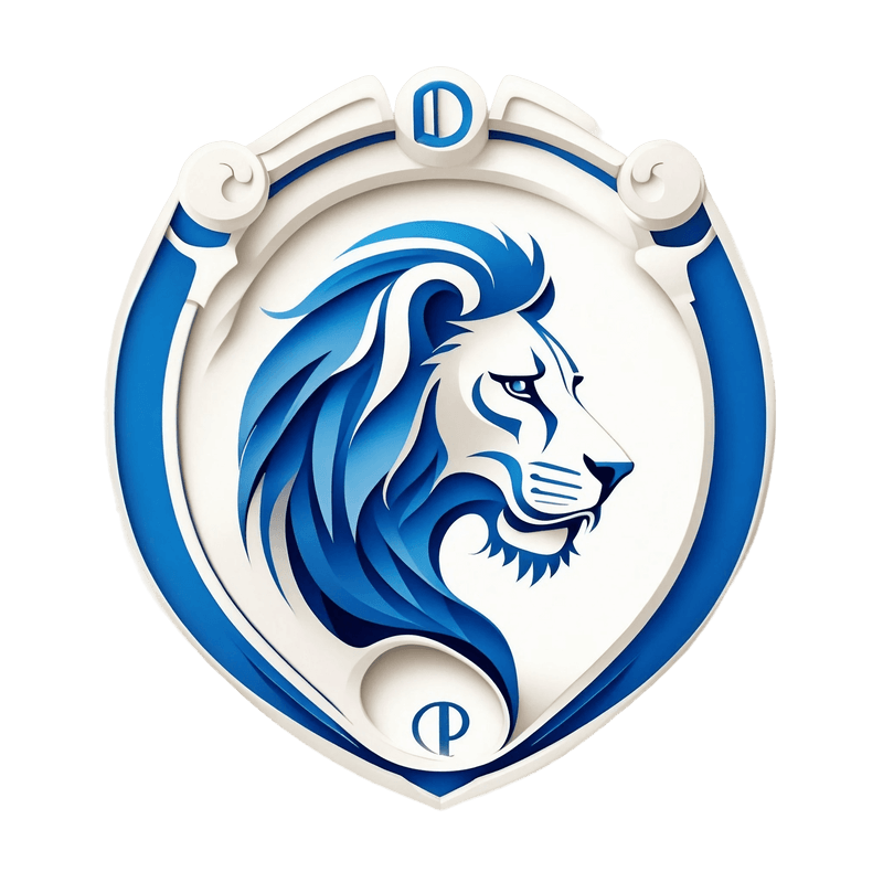 +50 Blue Lion Logo: Free to Use and Transparent Background ...