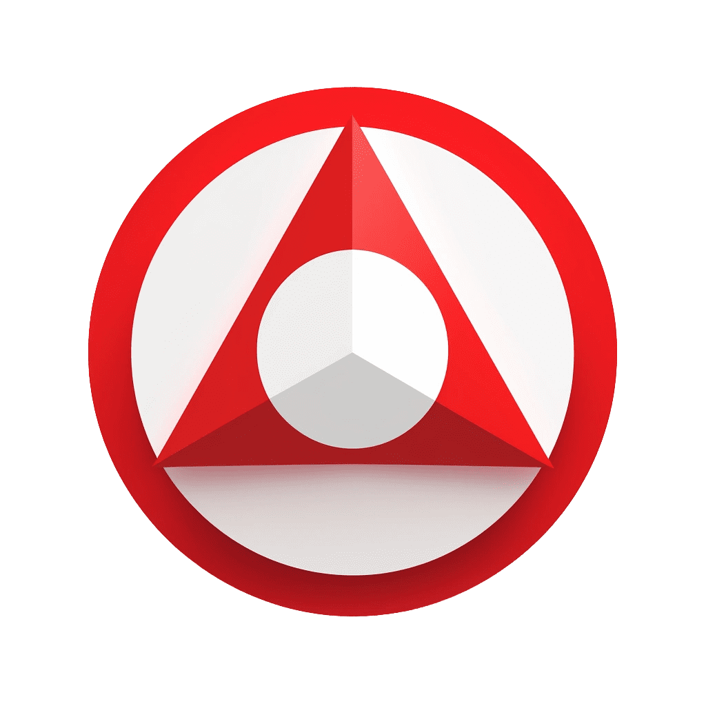 +30 Red Circle Logos: Free Templates Ready for Use - Eggradients.com