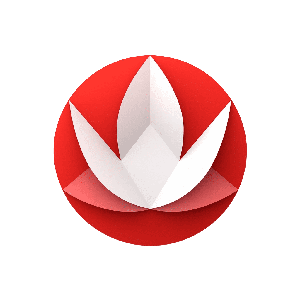 +30 Red Circle Logos: Free Templates Ready for Use - Eggradients.com