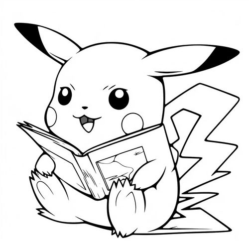 +30 Pikachu Coloring Pages for Free (Printable)
