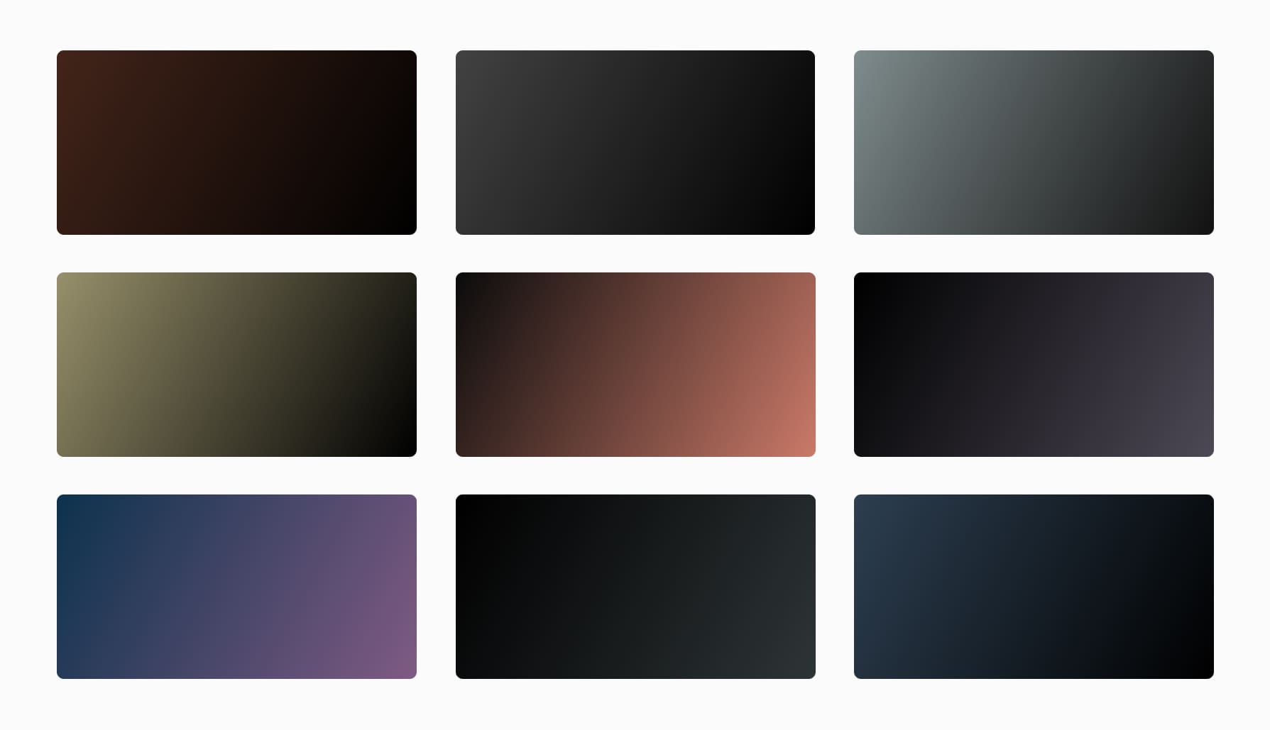 Dark Gradient: +57 Background Gradient Colors