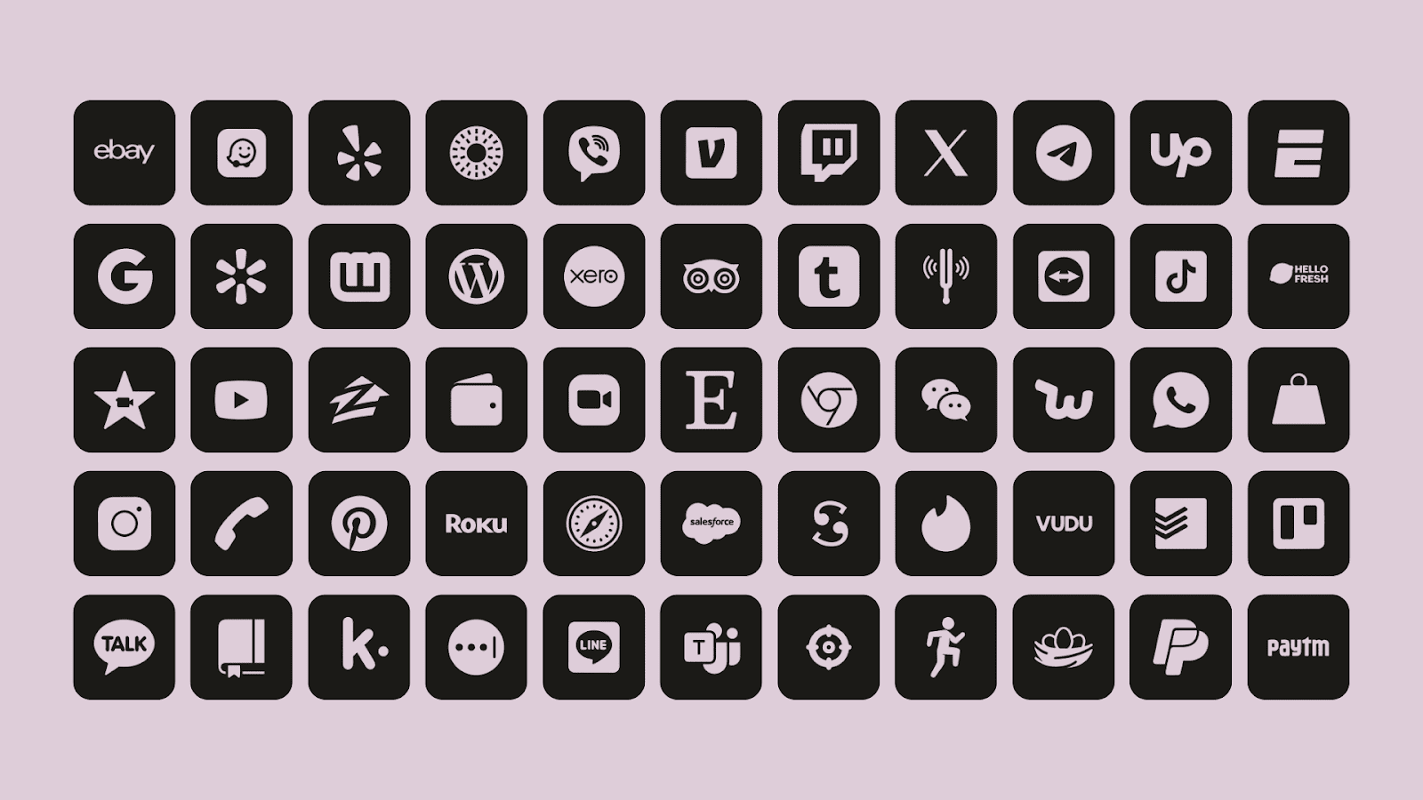 +100 White App Icons Widgets to Customize Your Phone! - Eggradients.com