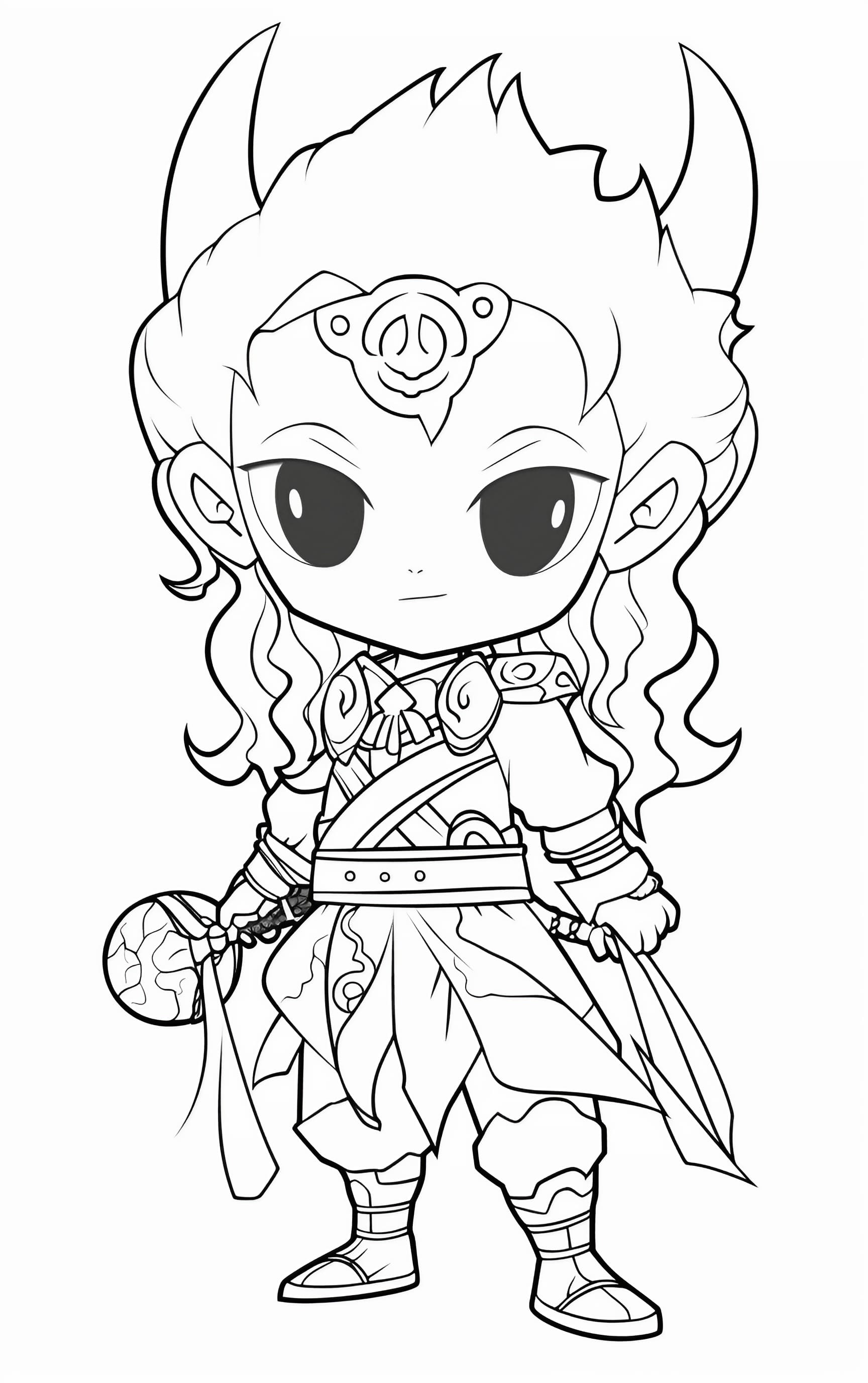 +50 Demon Slater Coloring Pages For Free (Printable)