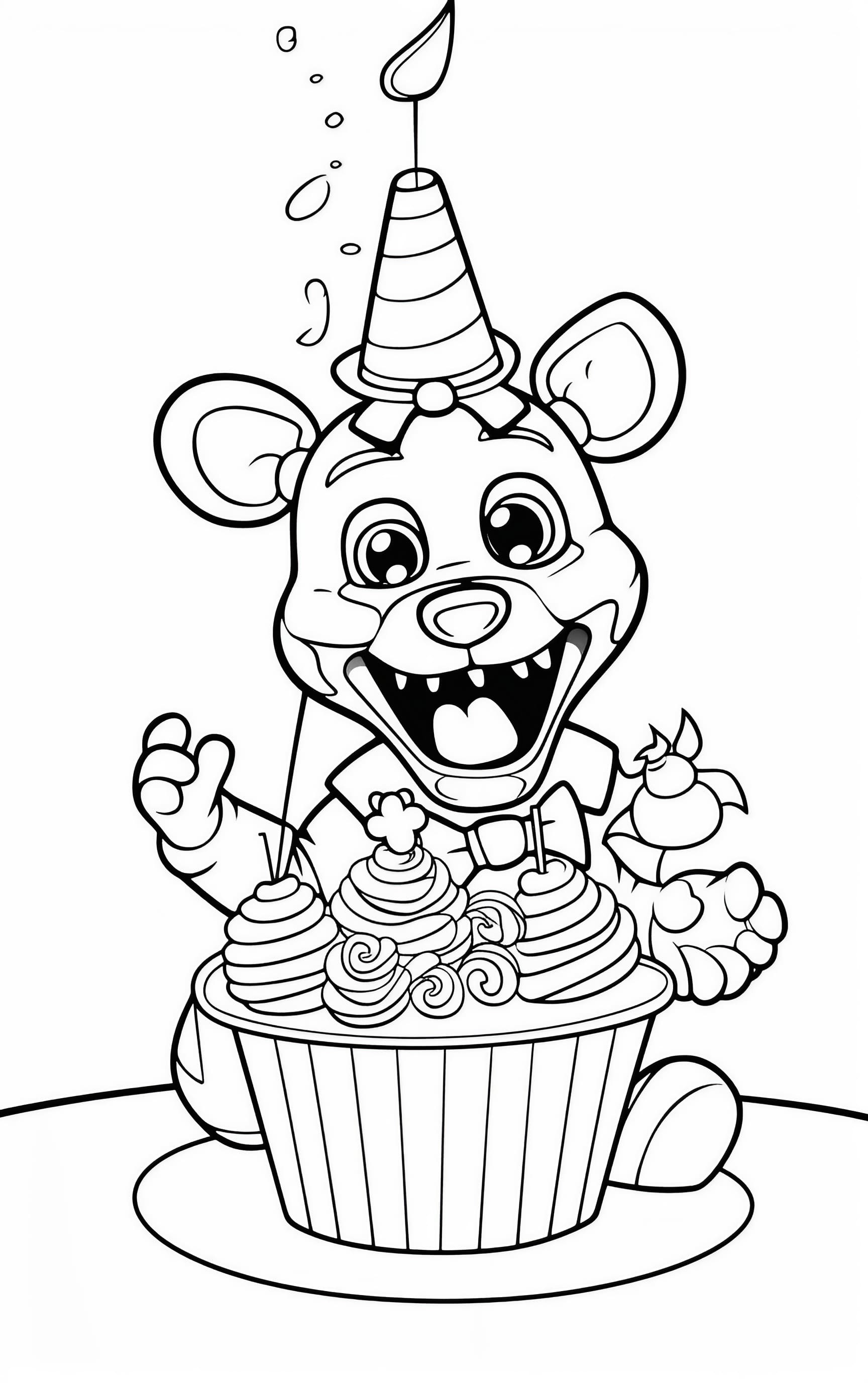 Free Printable Fnaf Coloring Pages Puppet