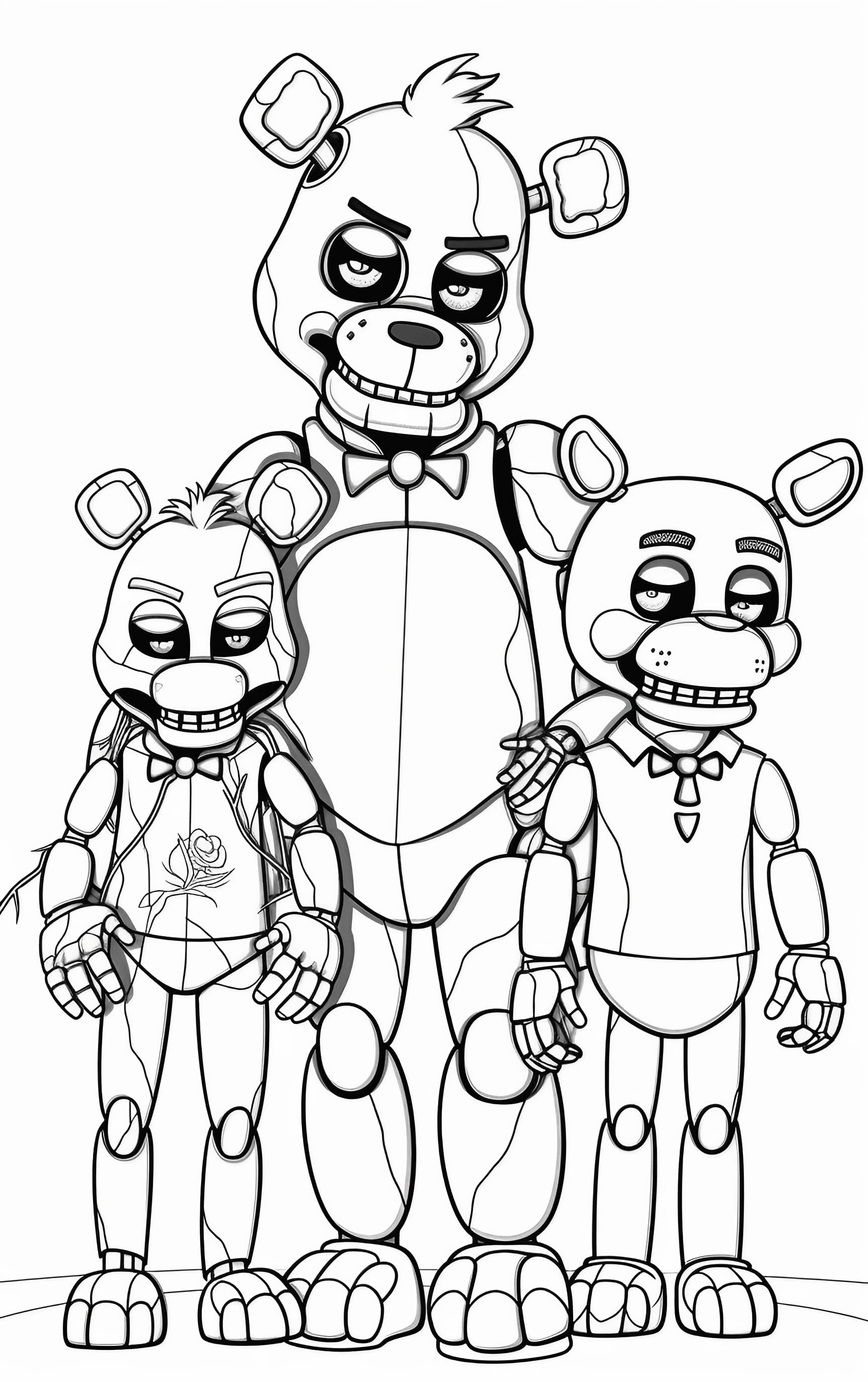 Freddy Coloring Pages