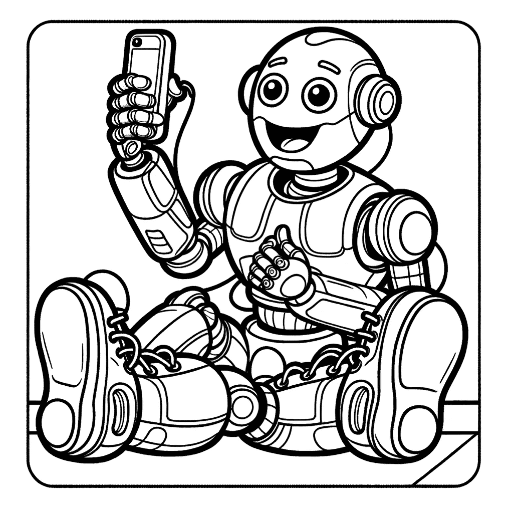 +30 Cyborg Coloring Pages For Free (Printable)