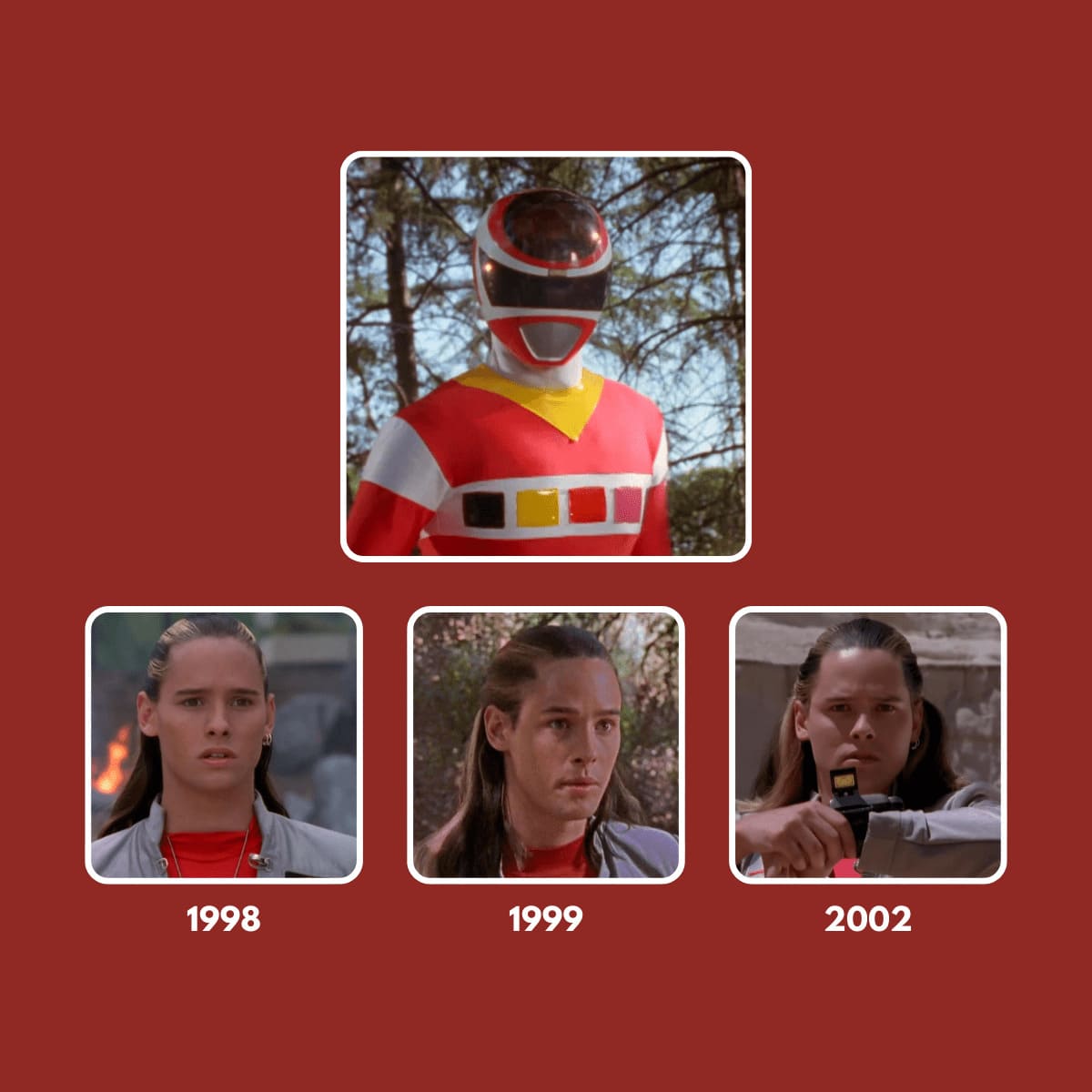+30 Red Power Rangers: Characters & Costume - Eggradients.com