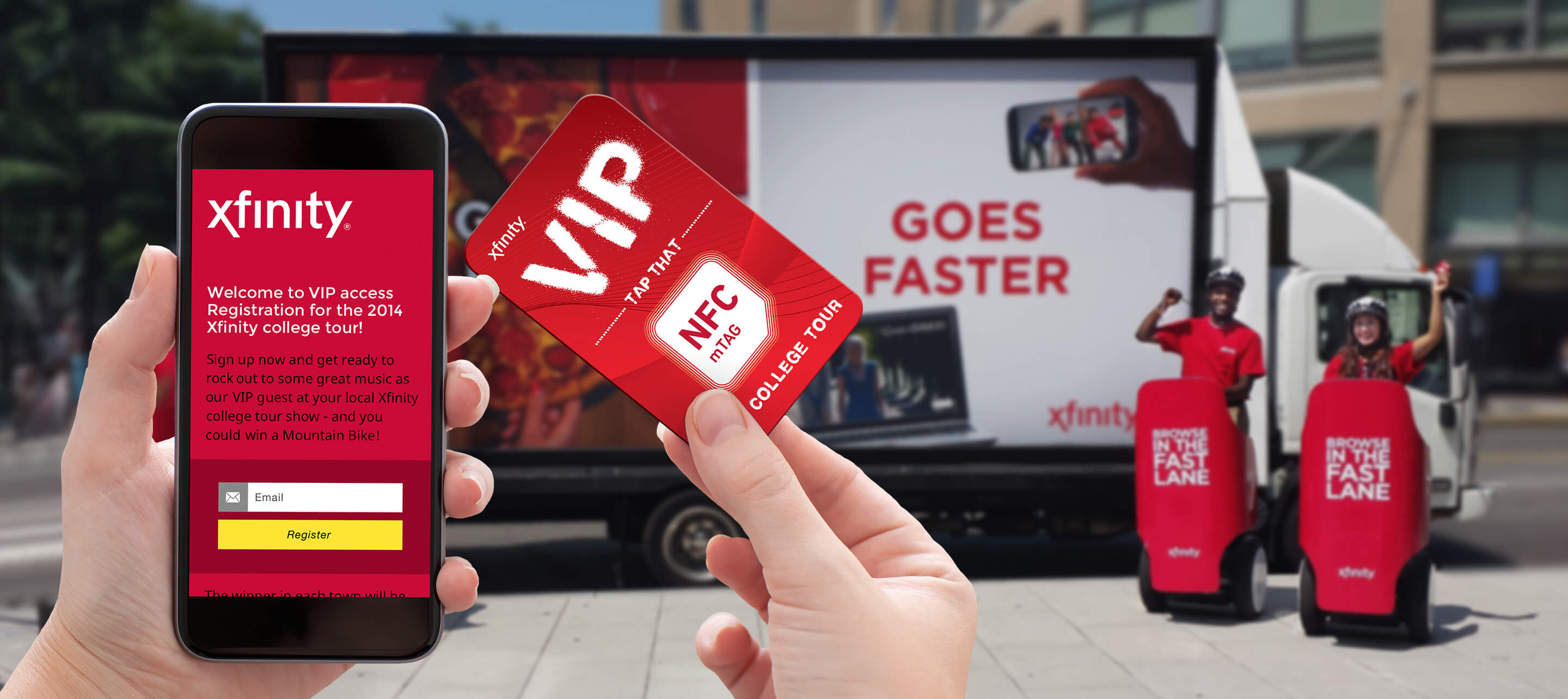 Built on Blue Bite | Xfinity