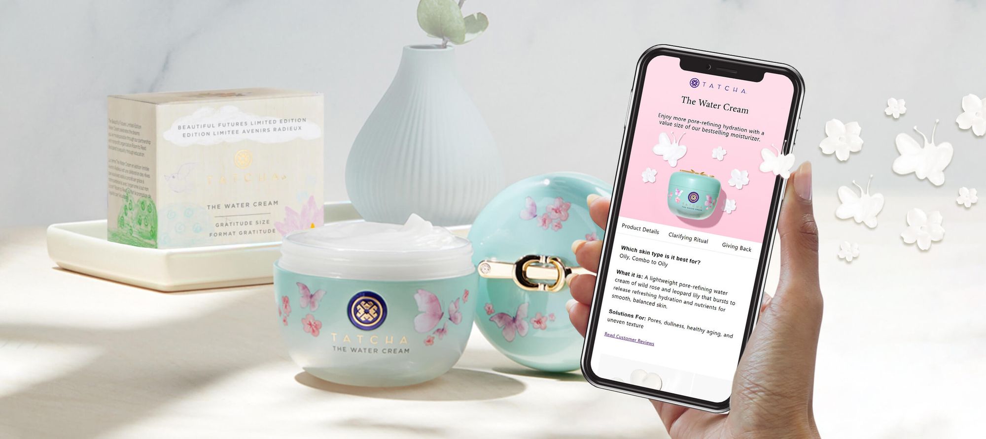 Built on Blue Bite | Tatcha