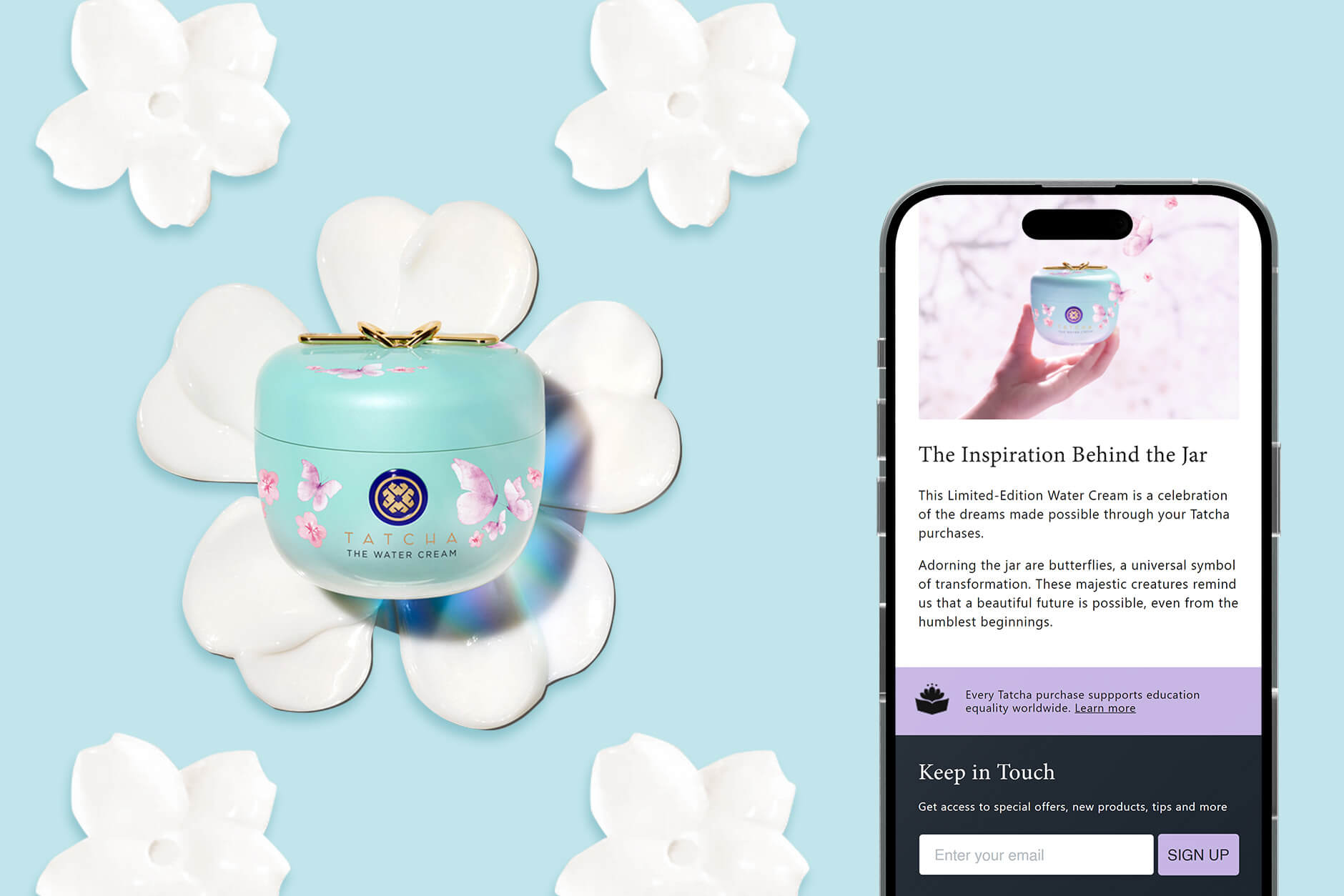 Built on Blue Bite | Tatcha