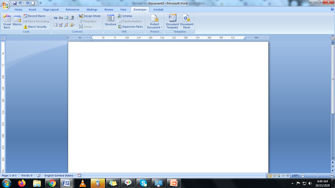 Microsoft Word Templates Quick Guide