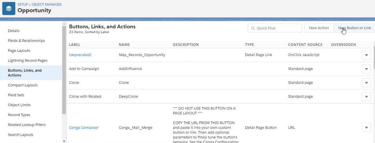 Steps to Create a Quote in Salesforce Using Conga Composer