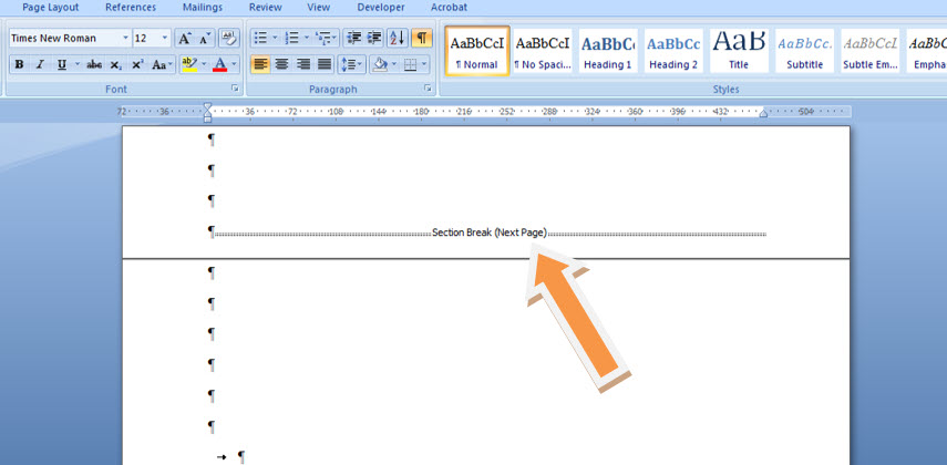 Pagination Page Breaks In MS Word Quick Visual Guide 