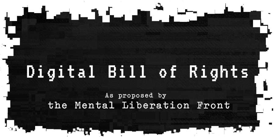 Digital Bill of Rights