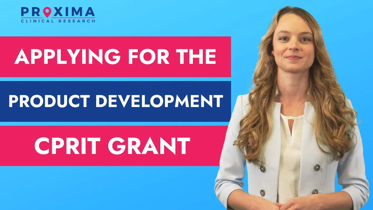 Applying For a Product Development CPRIT Grant