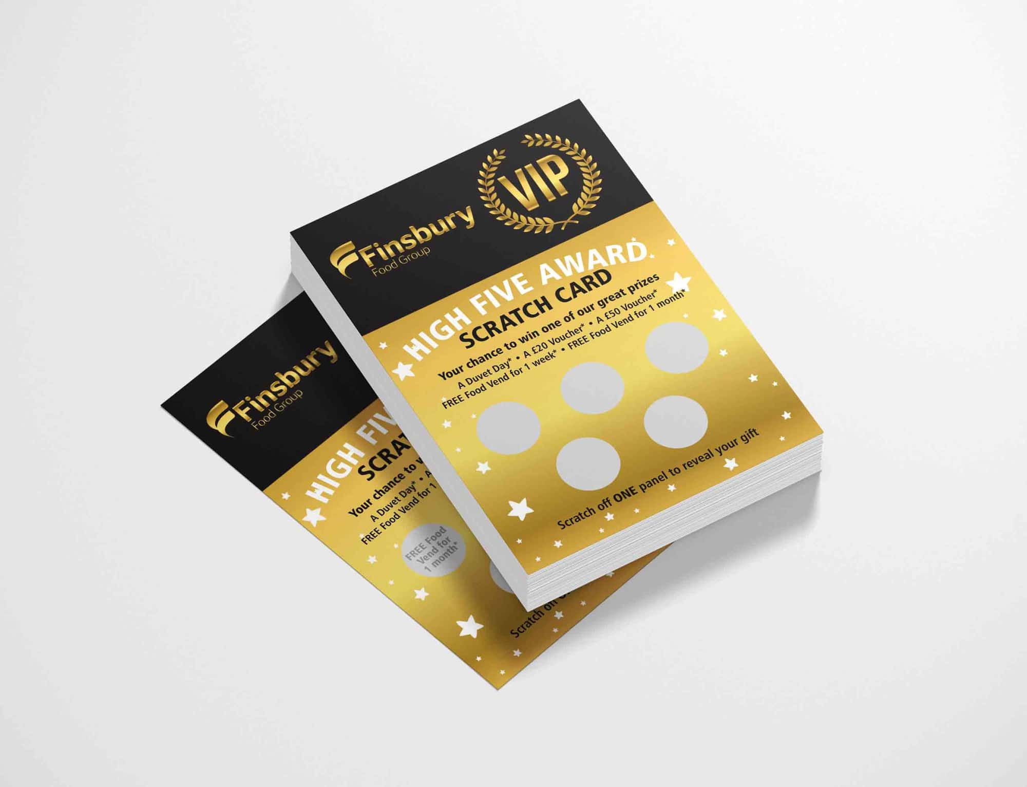 In-store Promotional Scratch Cards