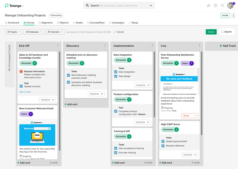 Customer Success Software - Start for Free | Totango