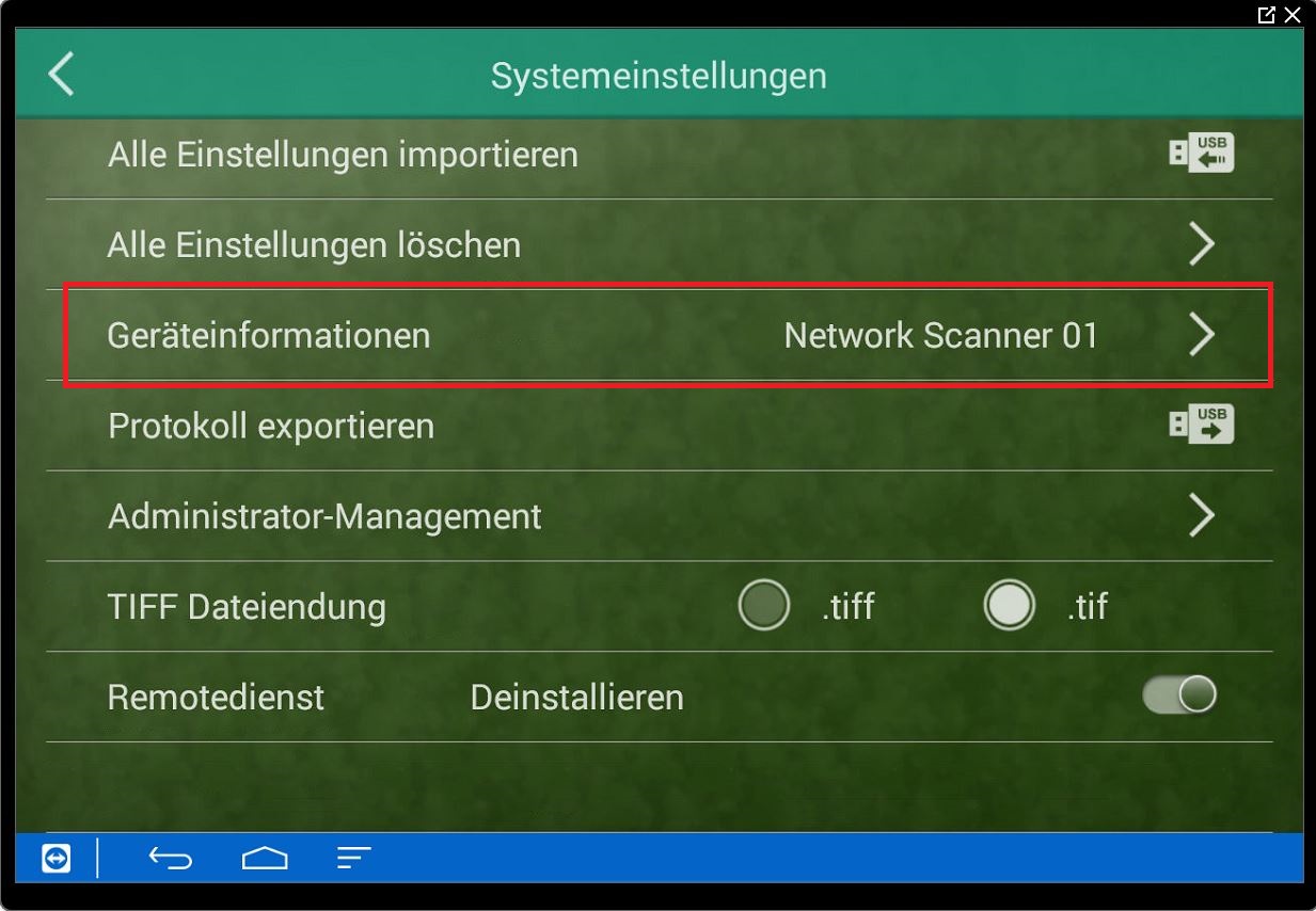Wartungsintervall prüfen
