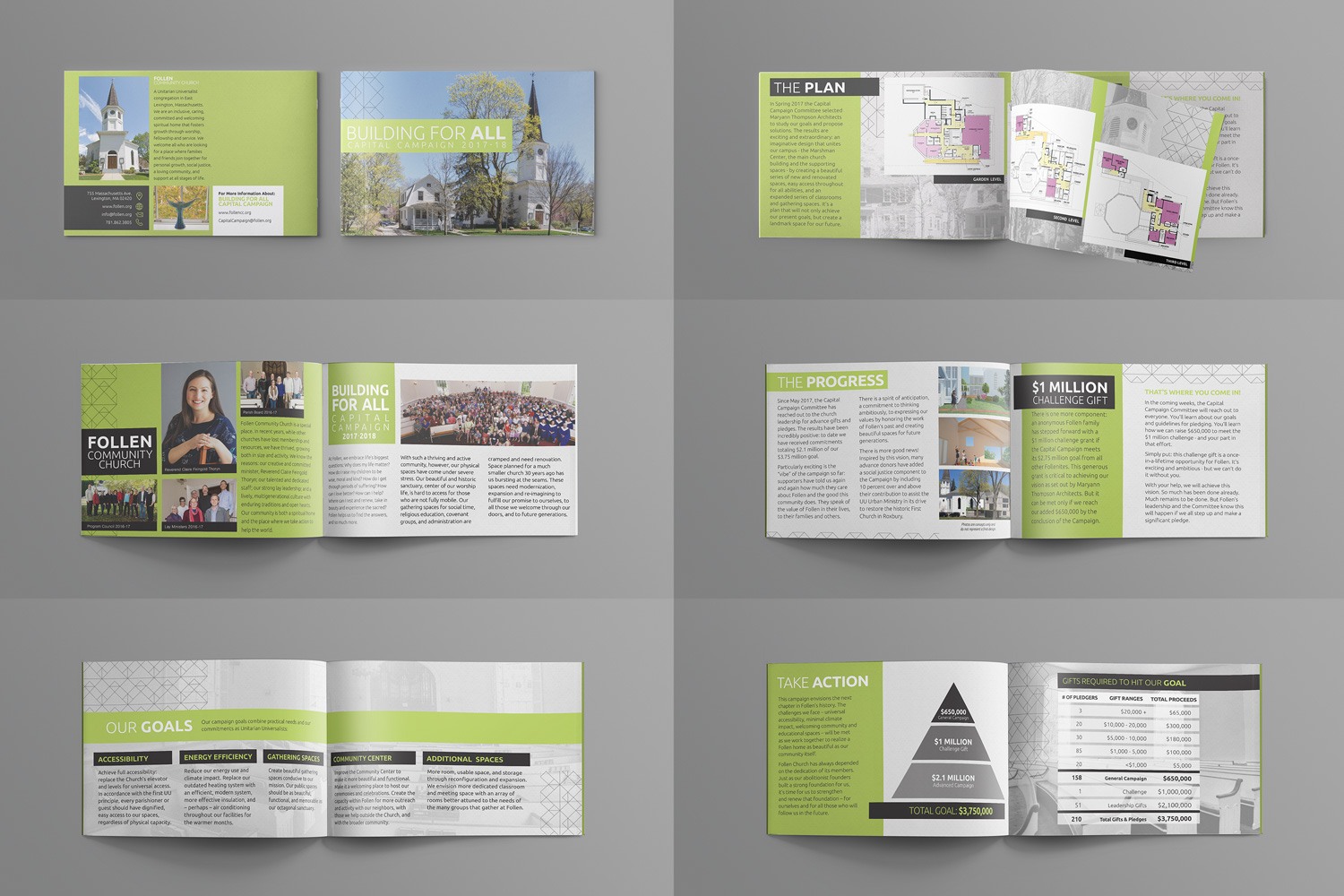 Church Capital Campaign Booklets | Case Statement Design
