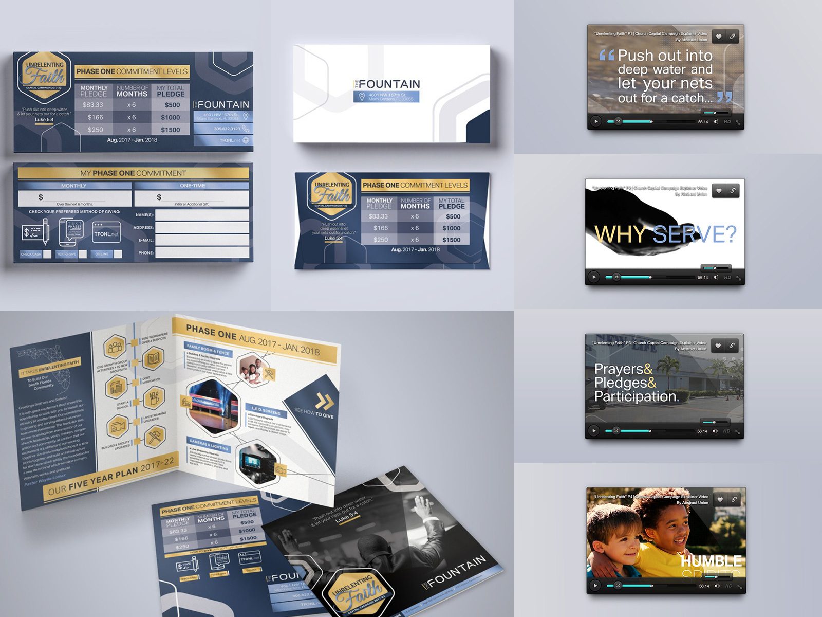 7 Church Capital Campaign Materials & Theme Logo Examples For TFC ...