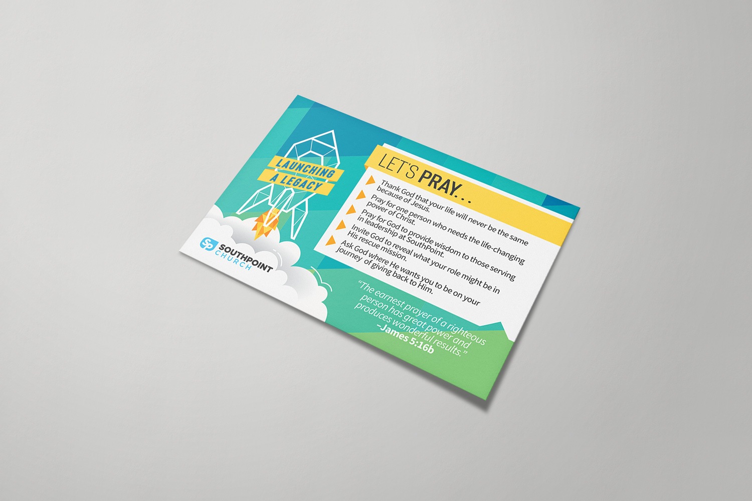 7 Church Building Campaign Materials & Slogan for SouthPoint Church ...