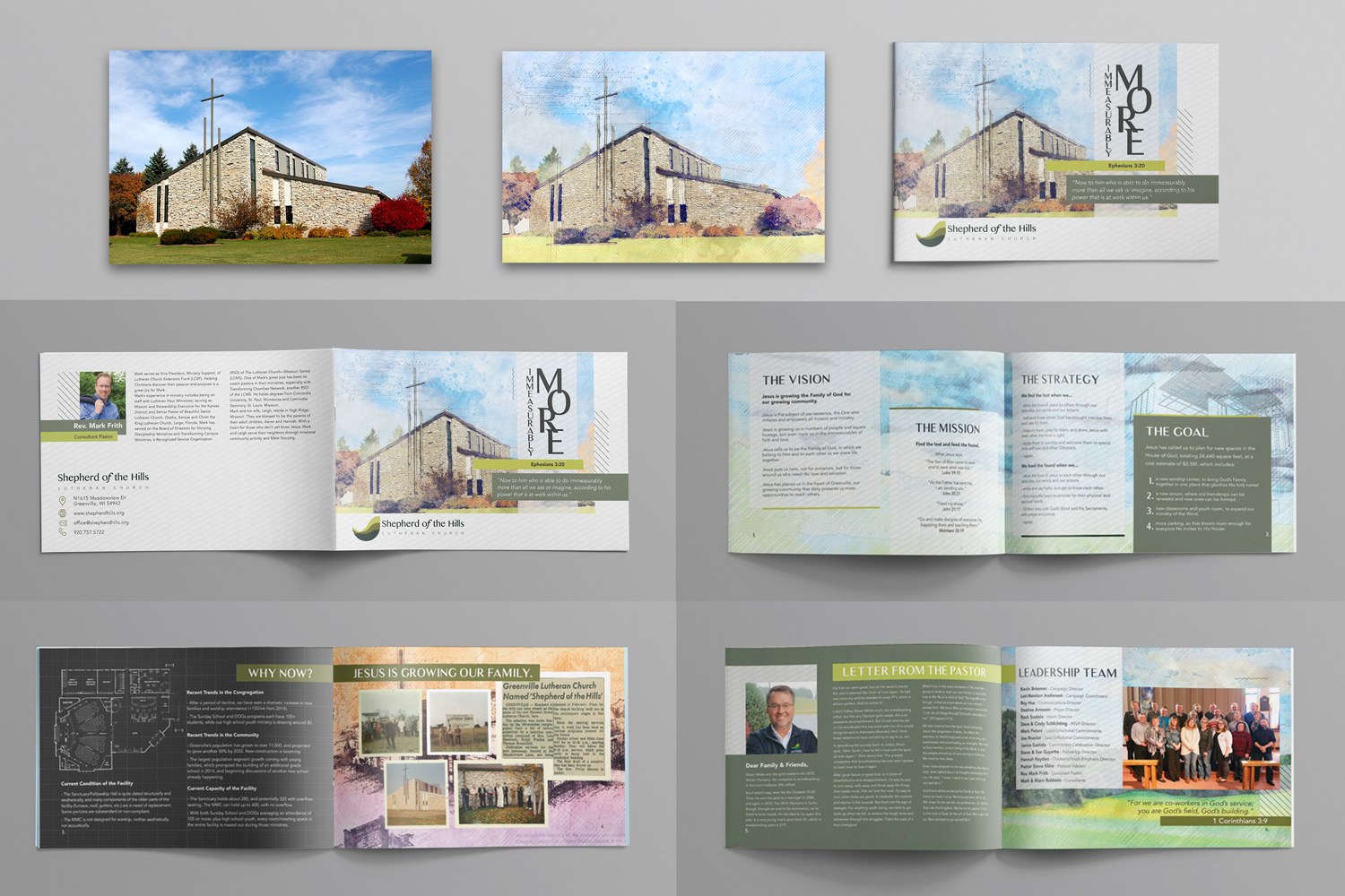Church Capital Campaign Booklets | Case Statement Design