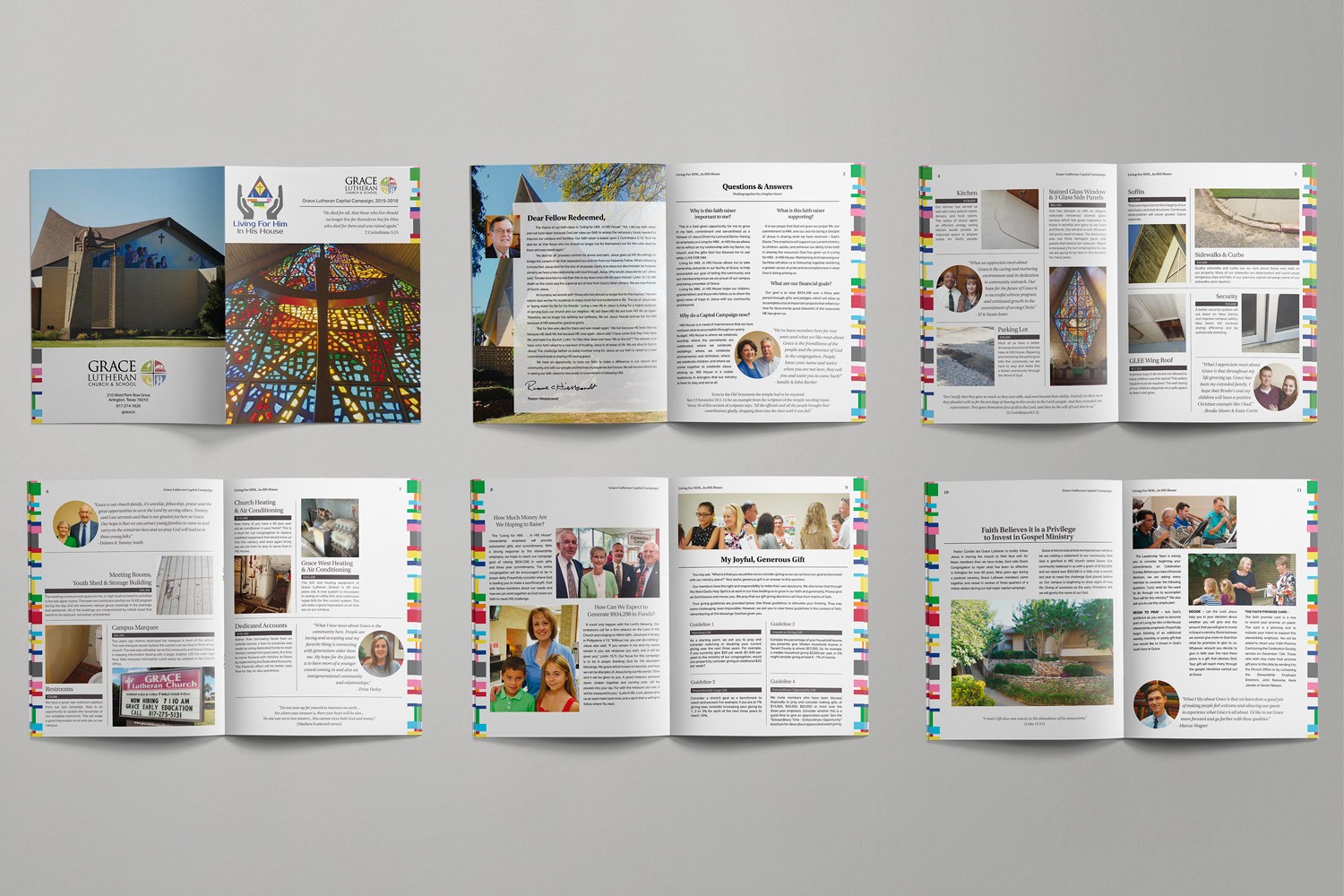 Church Capital Campaign Booklets | Case Statement Design