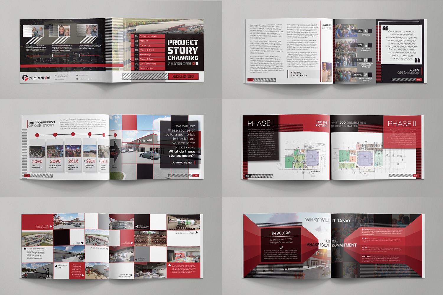 Church Capital Campaign Booklets | Case Statement Design