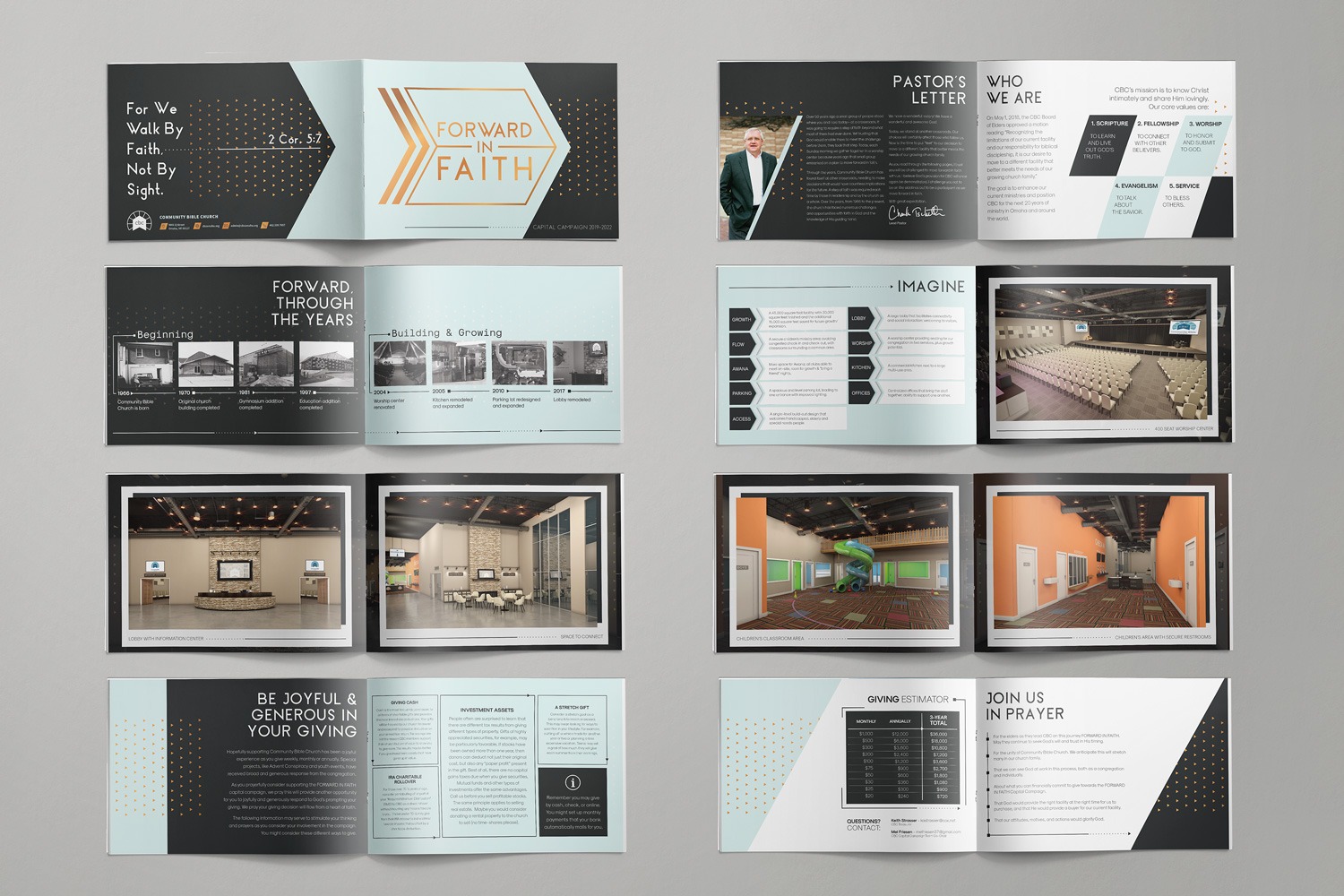 Church Capital Campaign Booklets | Case Statement Design