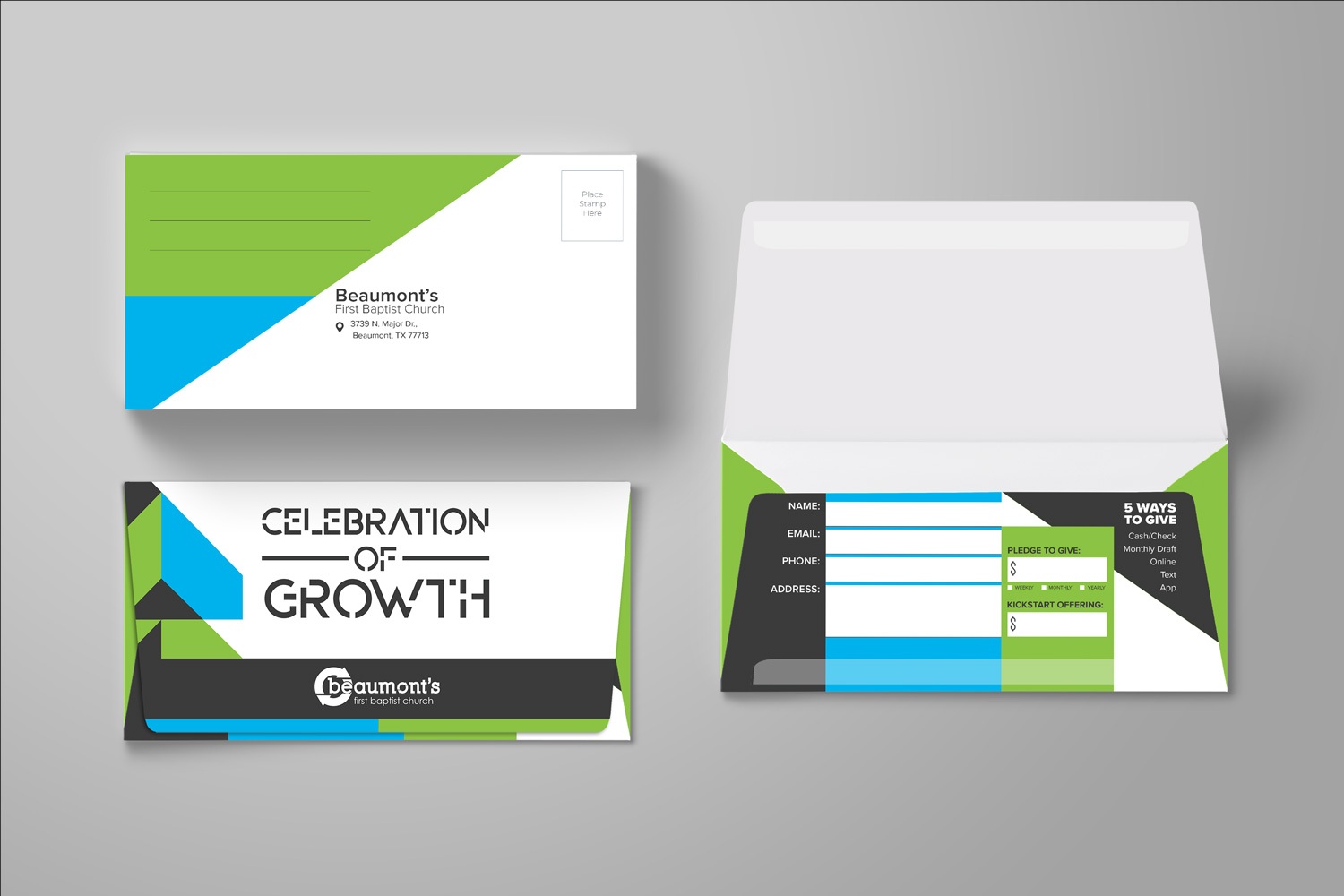 Offering Envelope Design & Print | Church Campaign Media