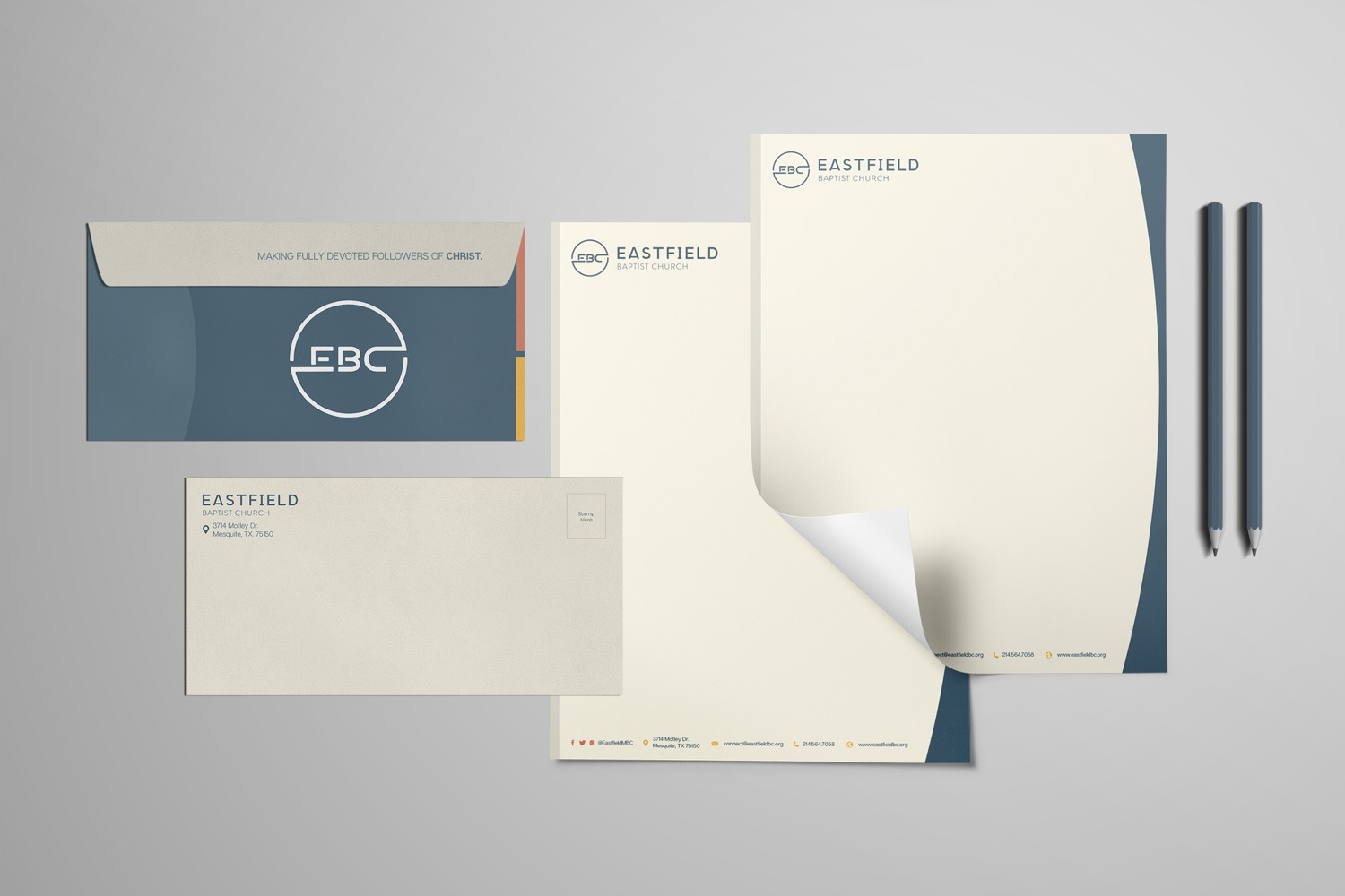 Letterhead & Envelopes | Church Marketing Design & Print