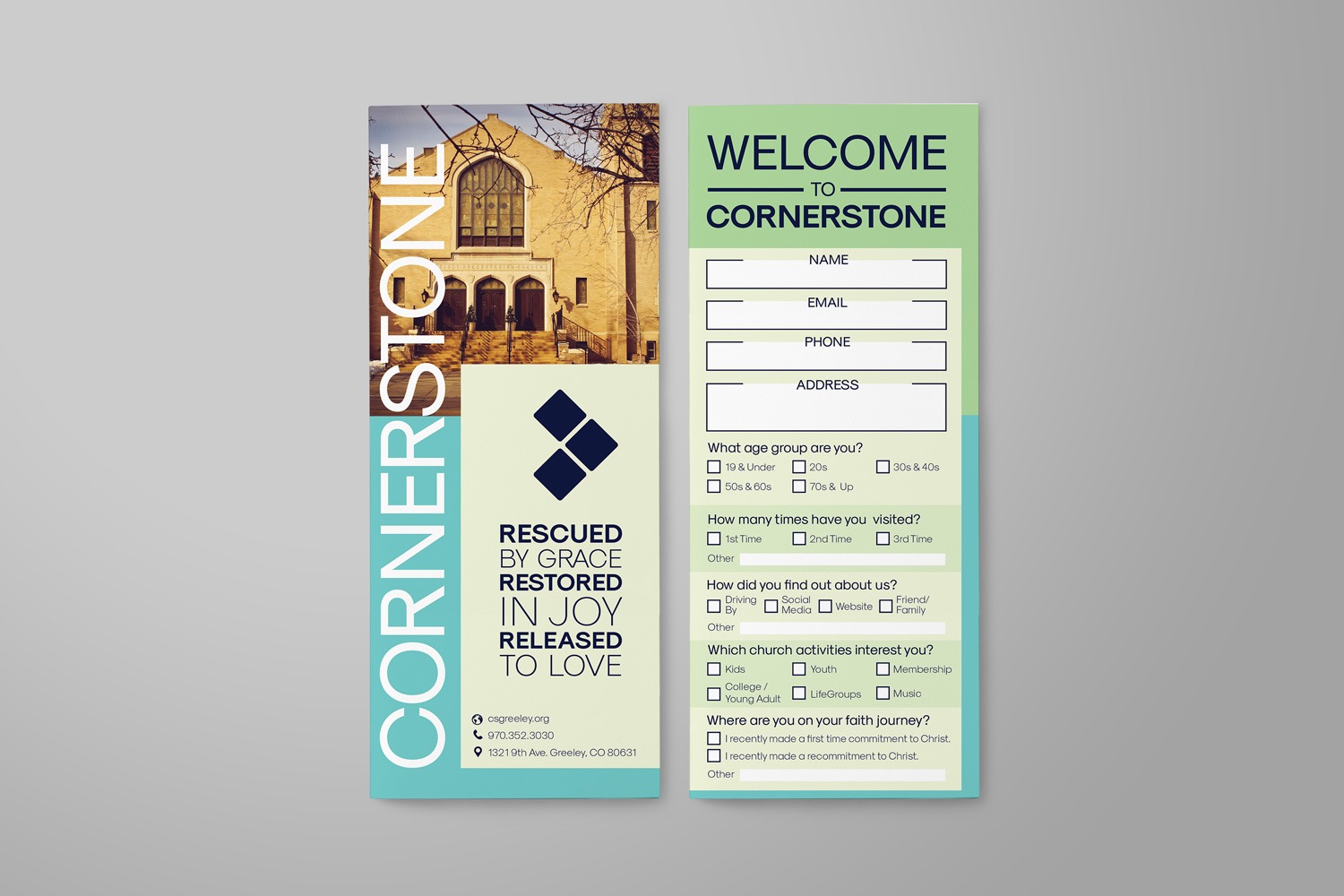 Connection Cards Design & Print | Church Outreach Media