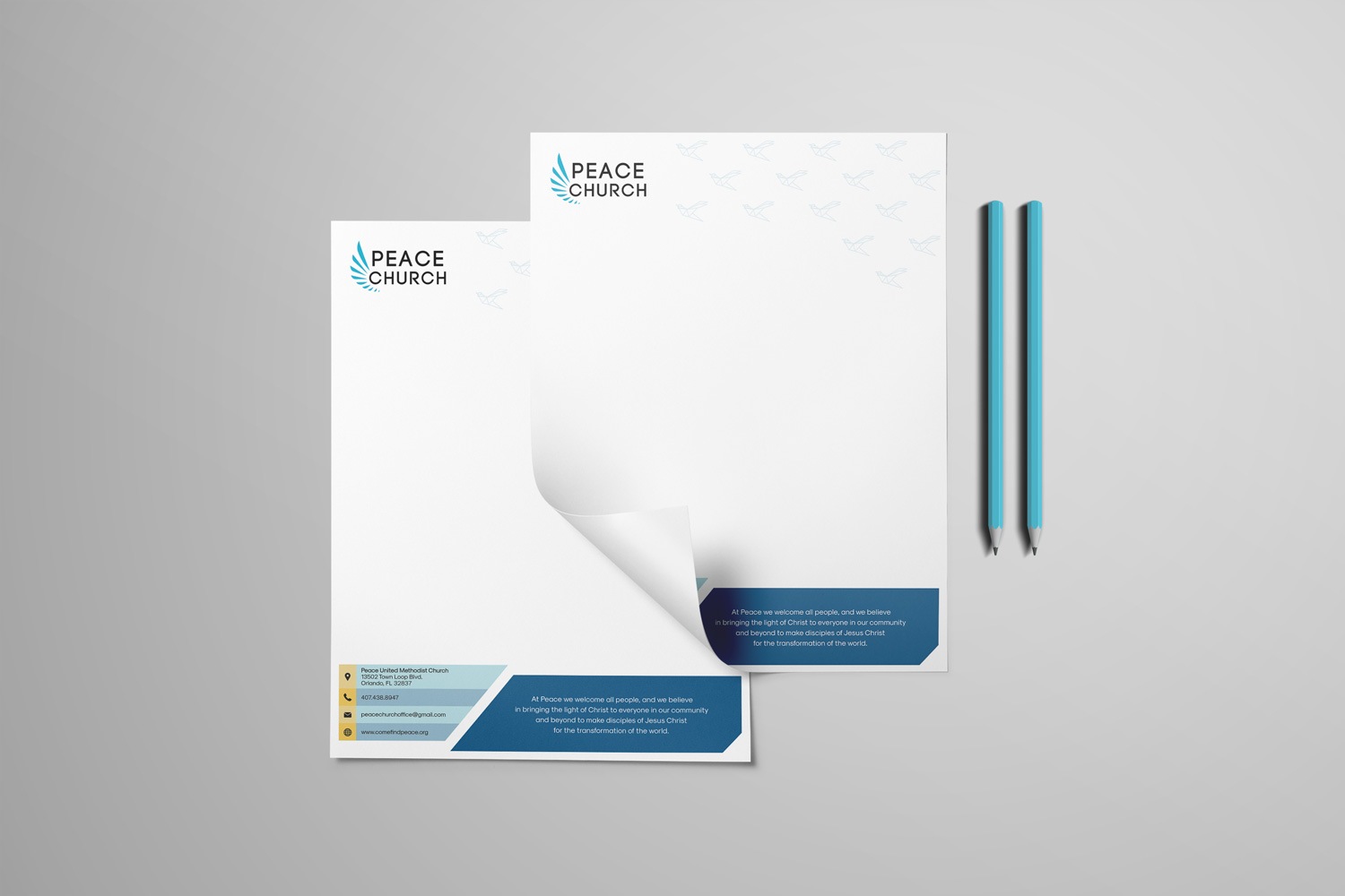 Letterhead & Envelopes | Church Marketing Design & Print