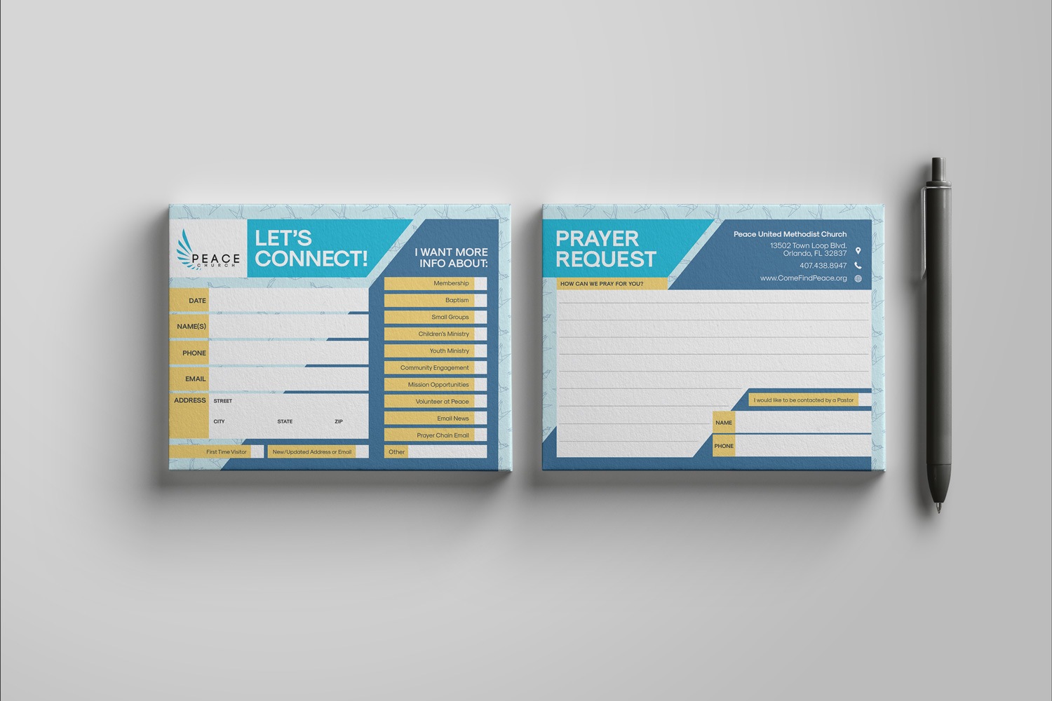 Connection Cards Design & Print | Church Outreach Media