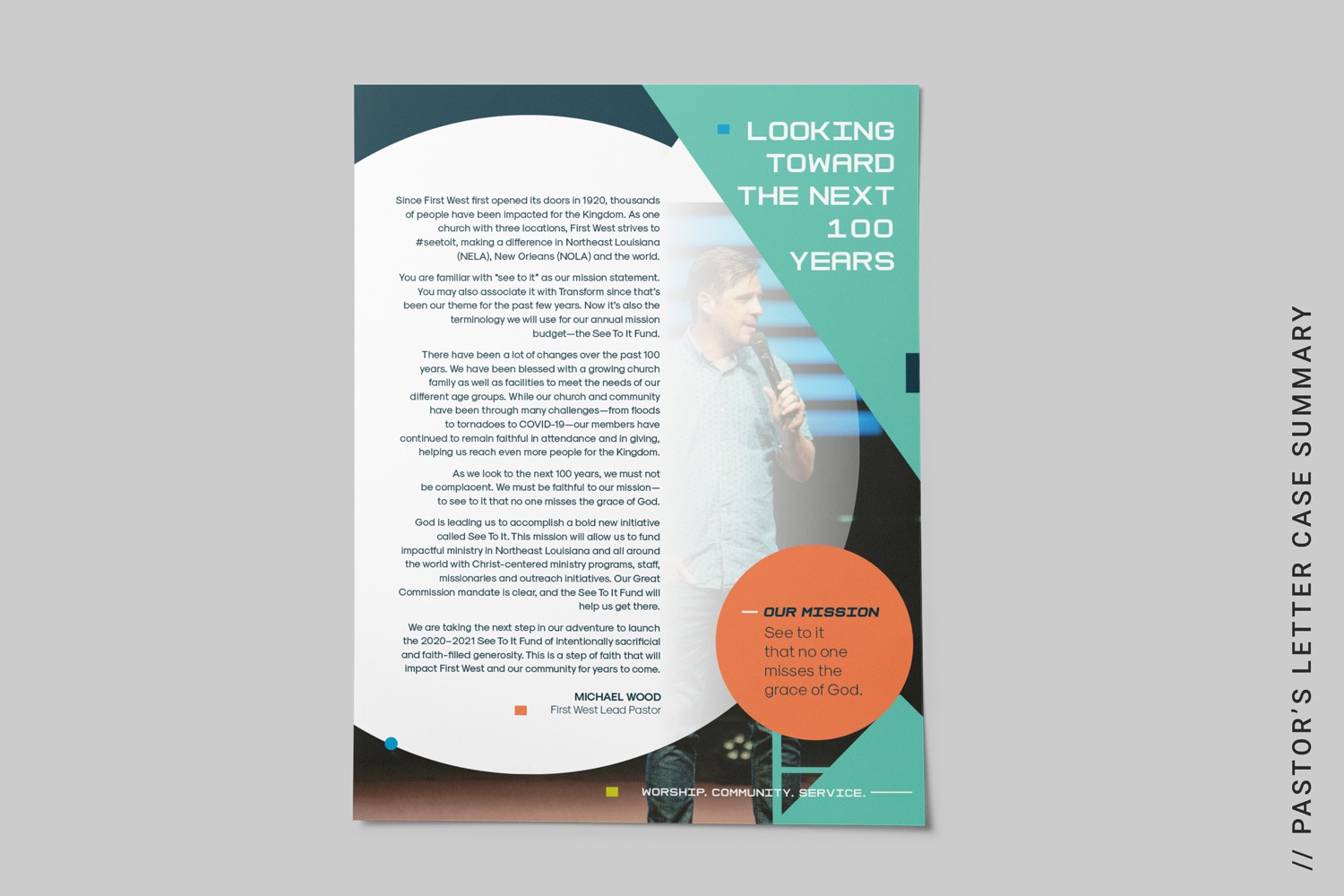 Case Statement Examples & Brochure Ideas for Church Capital Campaigns ...