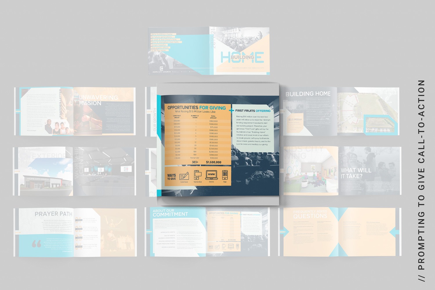 Case Statement Examples & Brochure Ideas for Church Capital Campaigns ...