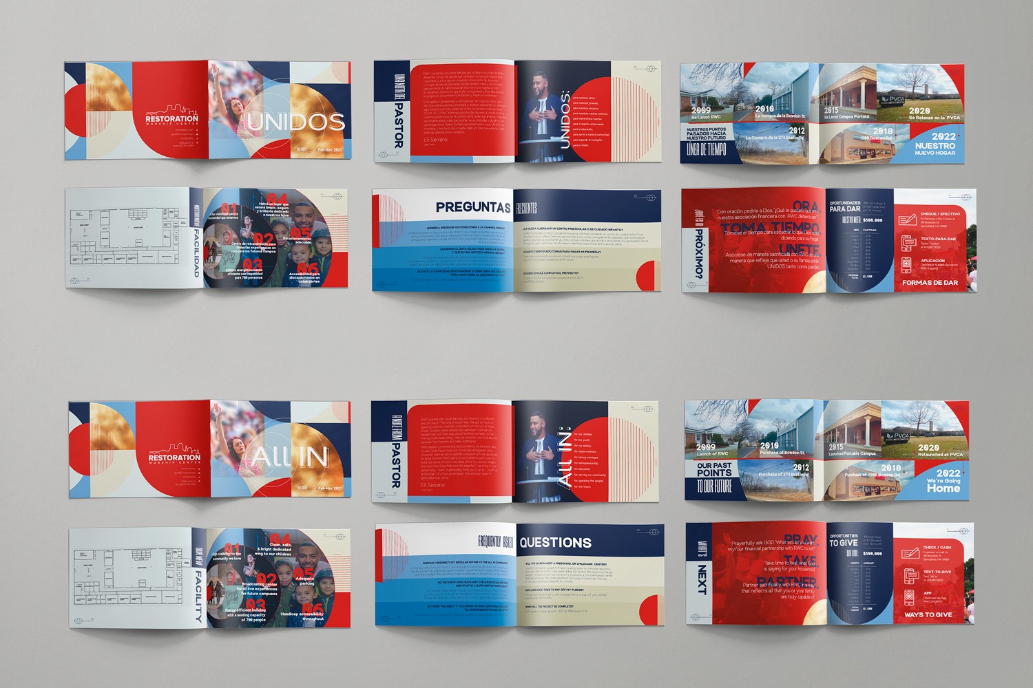 Church Capital Campaign Booklets | Case Statement Design