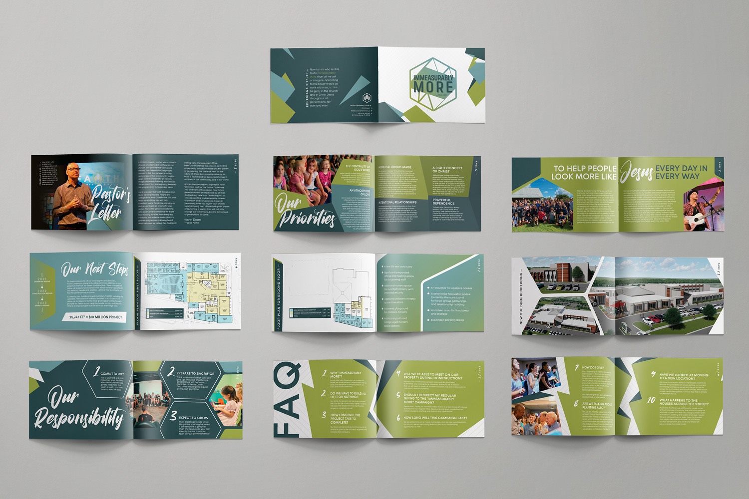 Church Capital Campaign Booklets | Case Statement Design